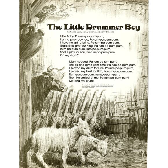 None and/or Unknown | Other | The Little Drummer Boy Katherine Davis ...